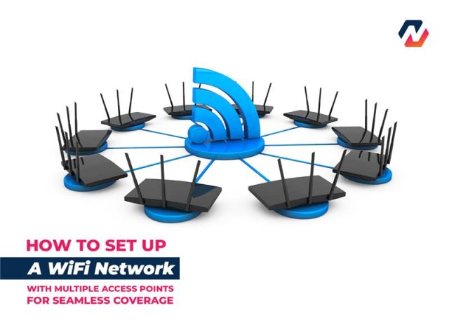 WiFi Network with Multiple Access Points for Seamless Coverage