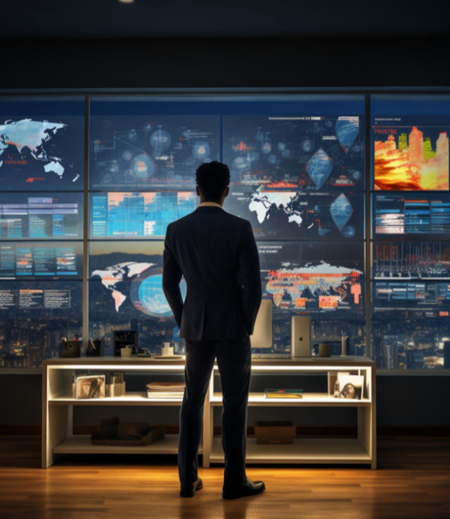 Financial Services Digital Signage - NetraClos Inc.