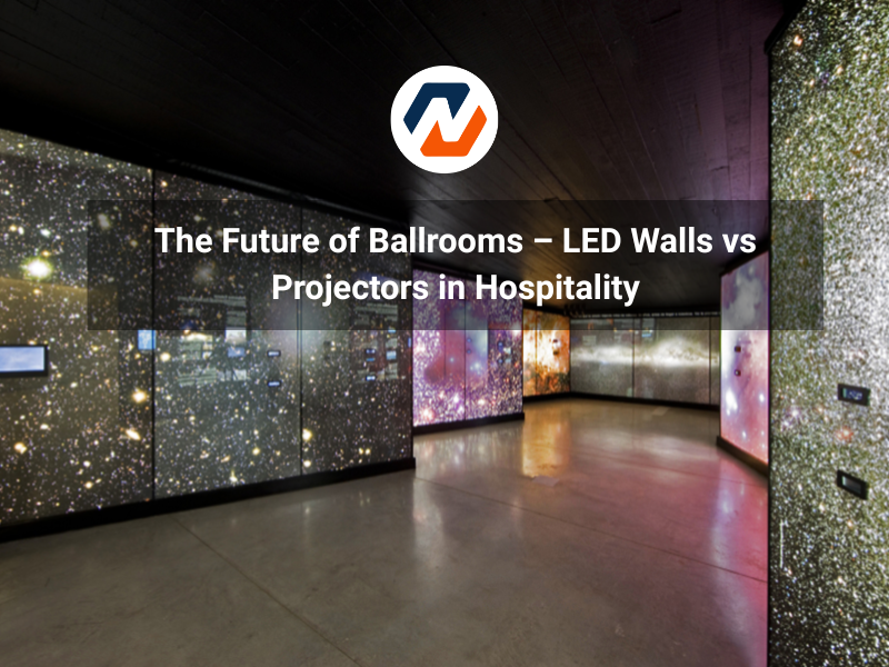 The Future of Ballrooms – LED Walls vs Projectors in Hospitality ...